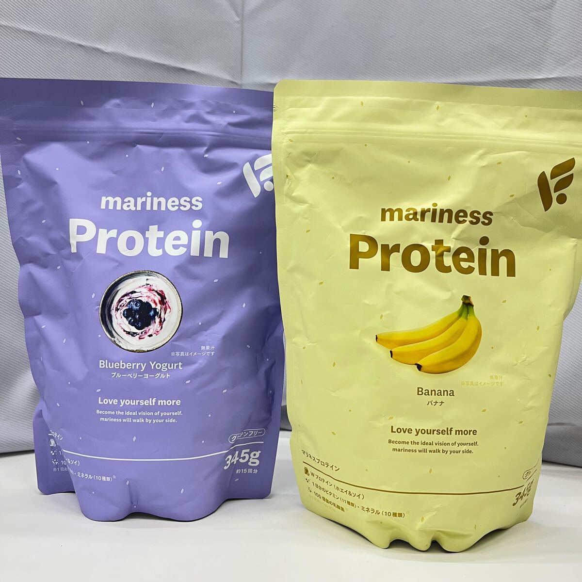 【未使用】B12【個人保管品】/ マリネスプロテイン ブルーベリーヨーグルト バナナ ホエイ ソイ Wプロテイン marriness Protein 2袋セットの落札情報詳細 - Yahoo ...