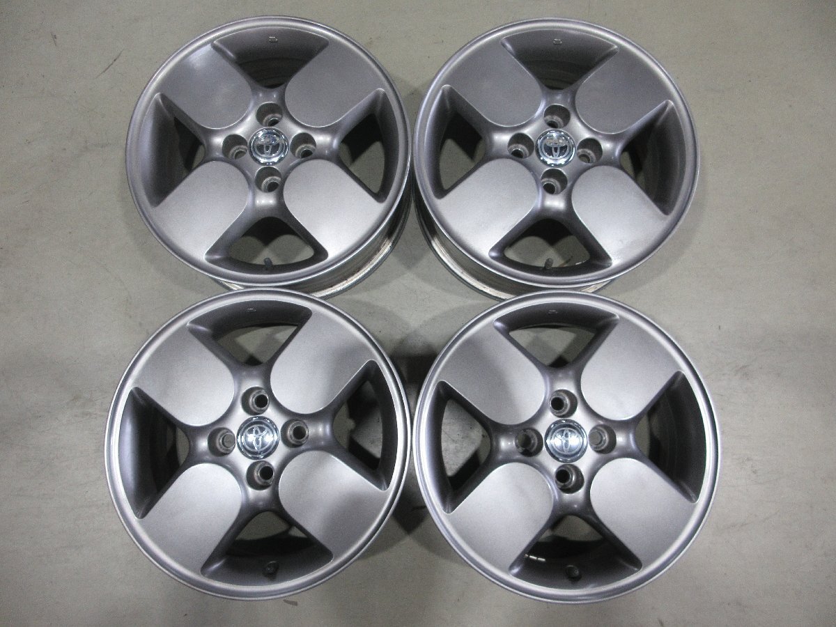 【やや傷や汚れあり】(R06/12/14) 15インチ 純正アルミホイール / トヨタ 80系 シエンタ / 15X5.5J+33 / 4H PCD100 / 4本 / 中古の落札情報詳細 ...