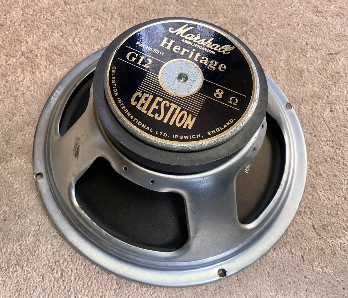 【中古】ジャンク celestion G12 Marshall Heritage 16オーム イングランド製 v30 vintage 30の落札情報詳細 - Yahoo!オークション落札価格 ...
