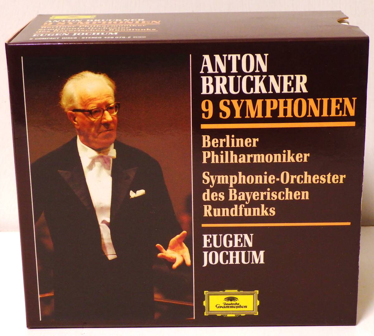 【目立った傷や汚れなし】独盤 初期盤 ヨッフム ブルックナー 交響曲全集 9CD JOCHUM BRUCKNER 9 SYMPHONIEN ...