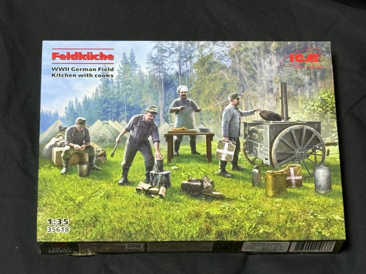【未使用】1:35 WW2 ドイツ フィールドキッチン と 調理師 1/35 ICM 35618の落札情報詳細 - Yahoo!オークション ...