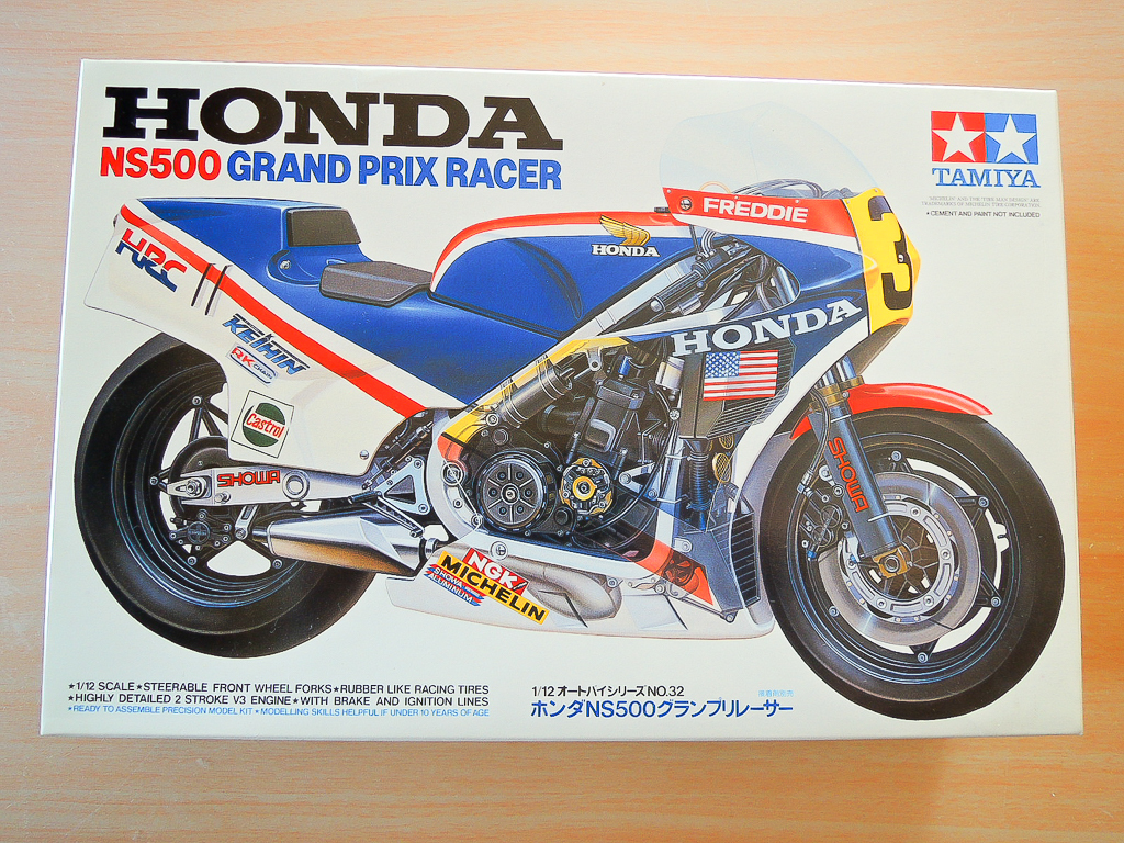 【未使用に近い】1/12 タミヤ NS500 グランプリレーサー ＃14032 別売シュンコーデカール（SHK-0219）付きの落札情報詳細 - Yahoo!オークション落札価格検索 オークフリー