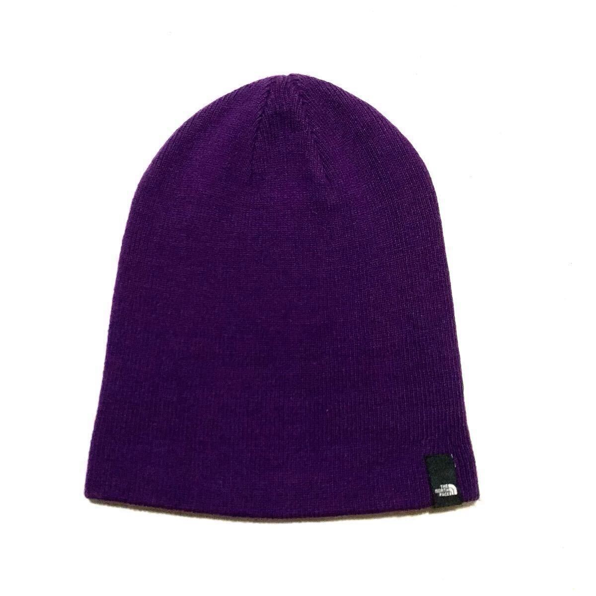 【未使用に近い】未使用/THE NORTH FACE/Bullet Beanie/NN41619/Pamplona Purple/ザ・ノース ...