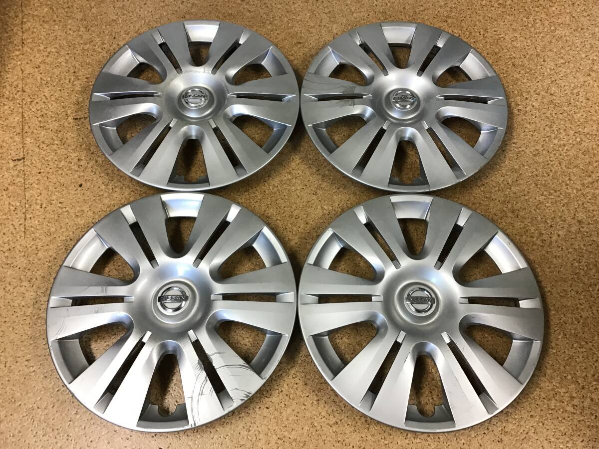 【全体的に状態が悪い】y14】日産 ニッサン 純正 ホイールカバー 15インチ ホイールキャップ 40315-1GK0A 1GL0A セレナ ...