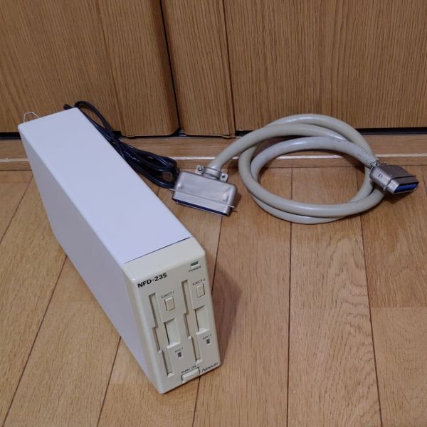 送料無料 FD1165A【動作OK 50ピンケーブル付】PC-9801用 FDD 8インチ フロッピーディスクドライブ NEC純正(PC ...