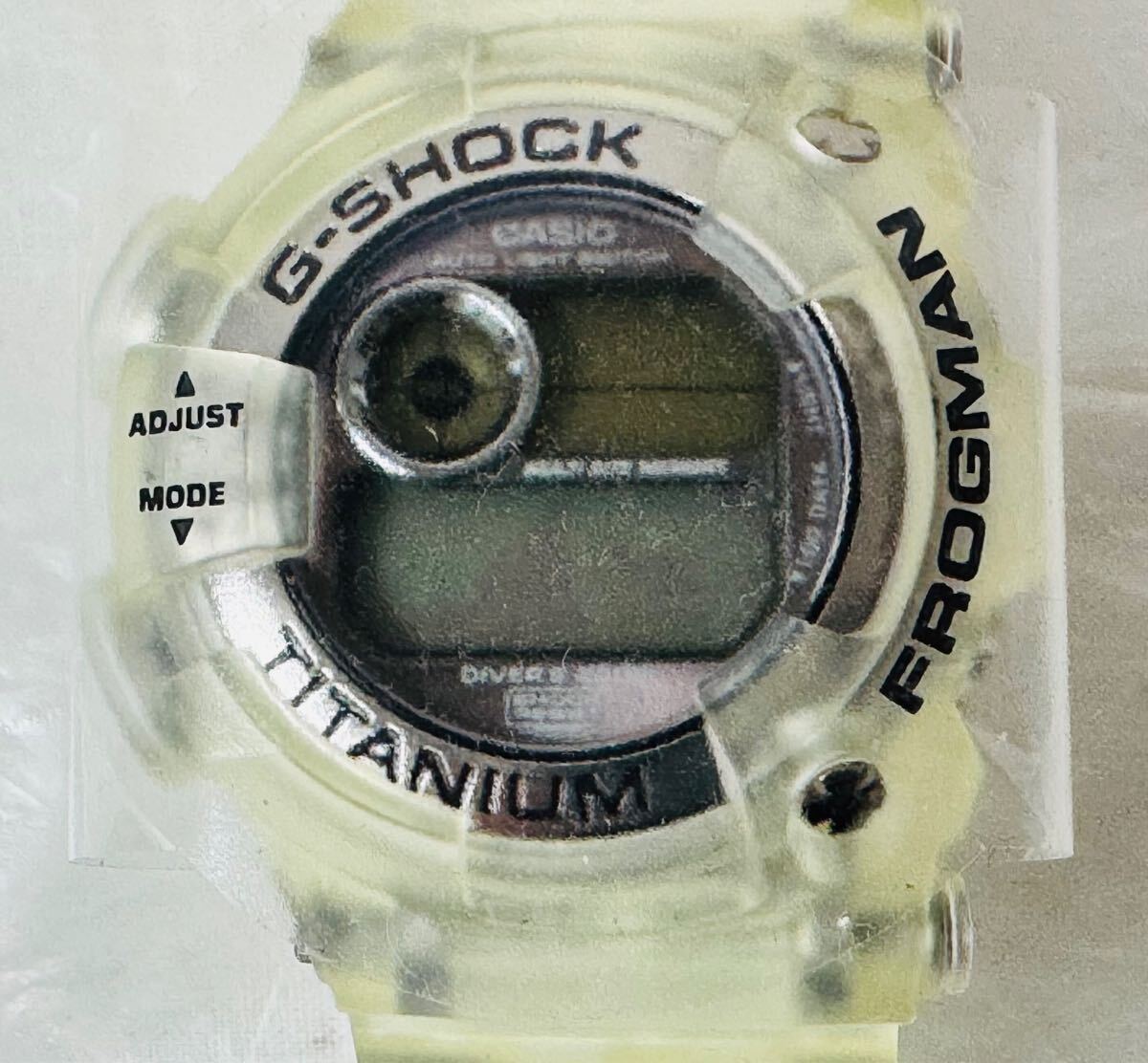 【未使用】 G-SHOCK ジーショック CASIO カシオ DW-9900WC-1T フロッグマン FROGMAN WCCS クォーツ メンズ腕時計 未使用保管品/283226-1/106 ...