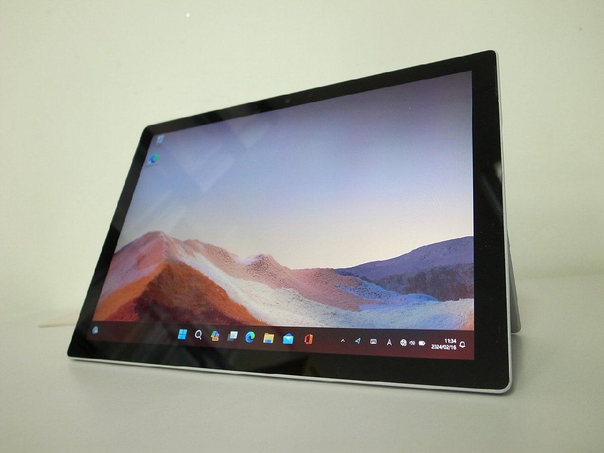【目立った傷や汚れなし】1円～ Microsoft Surface Pro 7 RAM16 Corei5-1035G4 SSD256G Wi-Fi6 (2024-0214-2395)の落札情報 ...