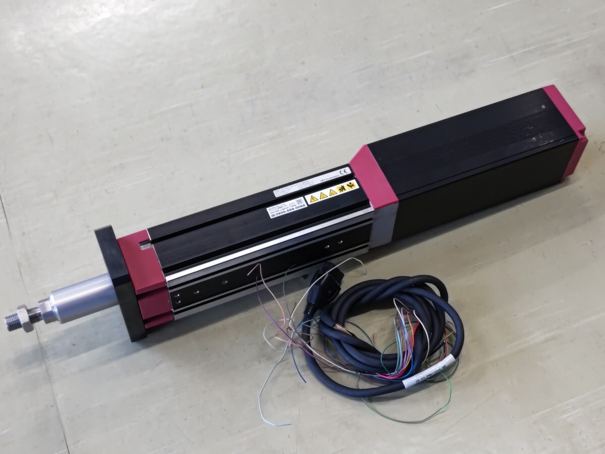 【やや傷や汚れあり】エレシリンダー アイエイアイ IAI EC-RR7L-65-5-B-FL-NM-WA ケーブル付属 中古品 単軸ロボット ...