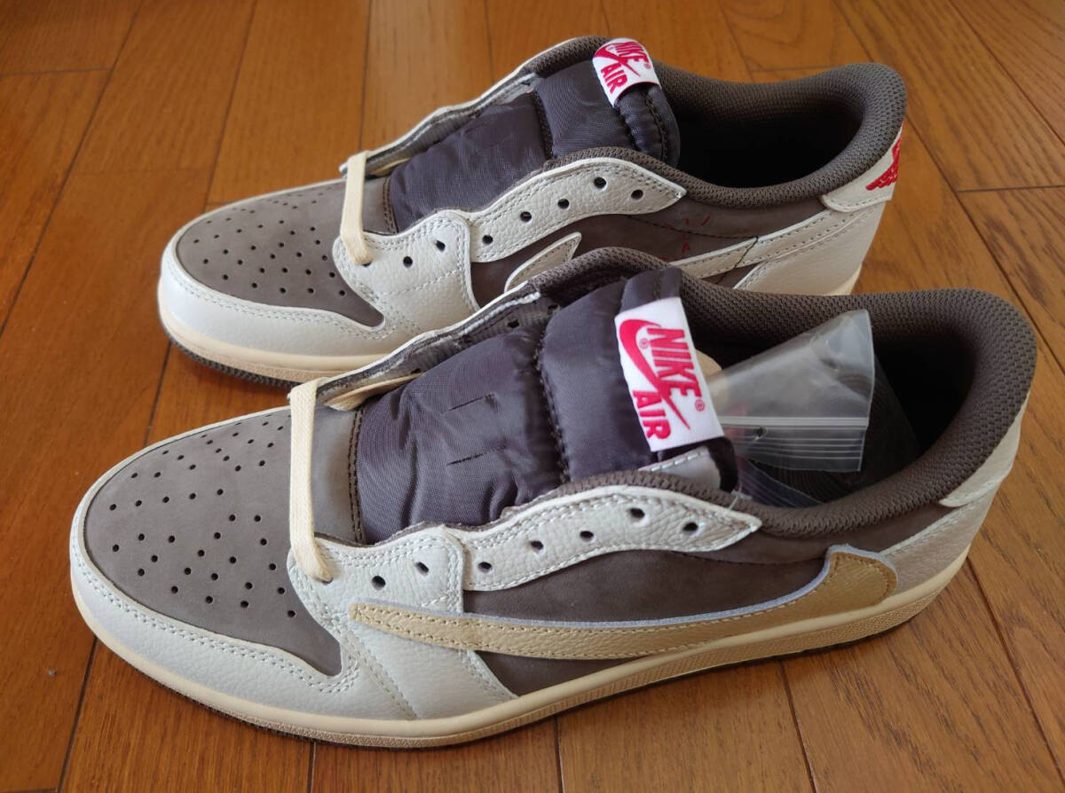 【未使用】Travis Scott × Nike Air Jordan 1 Low OG Reverse Mocha【SNKRS 未試着】27 ...
