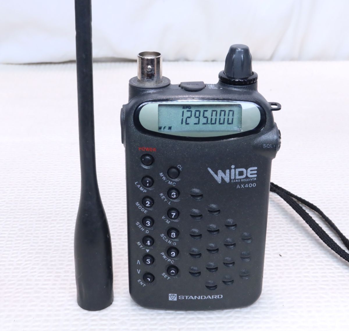 【やや傷や汚れあり】STANDARD AX400 0.5～1300MHz 広帯域レシーバーの落札情報詳細 - Yahoo!オークション落札価格 ...