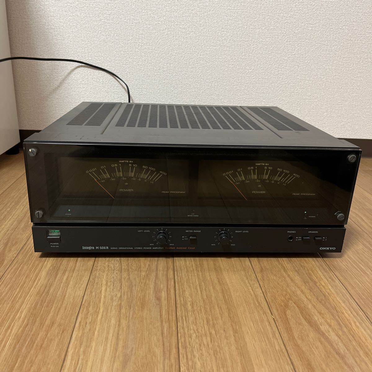 【やや傷や汚れあり】★送料無料★ONKYO★INTEGRA★M-506R★パワーアンプ★★通電スイッチ周り確認済★現状品★の落札情報詳細 ...