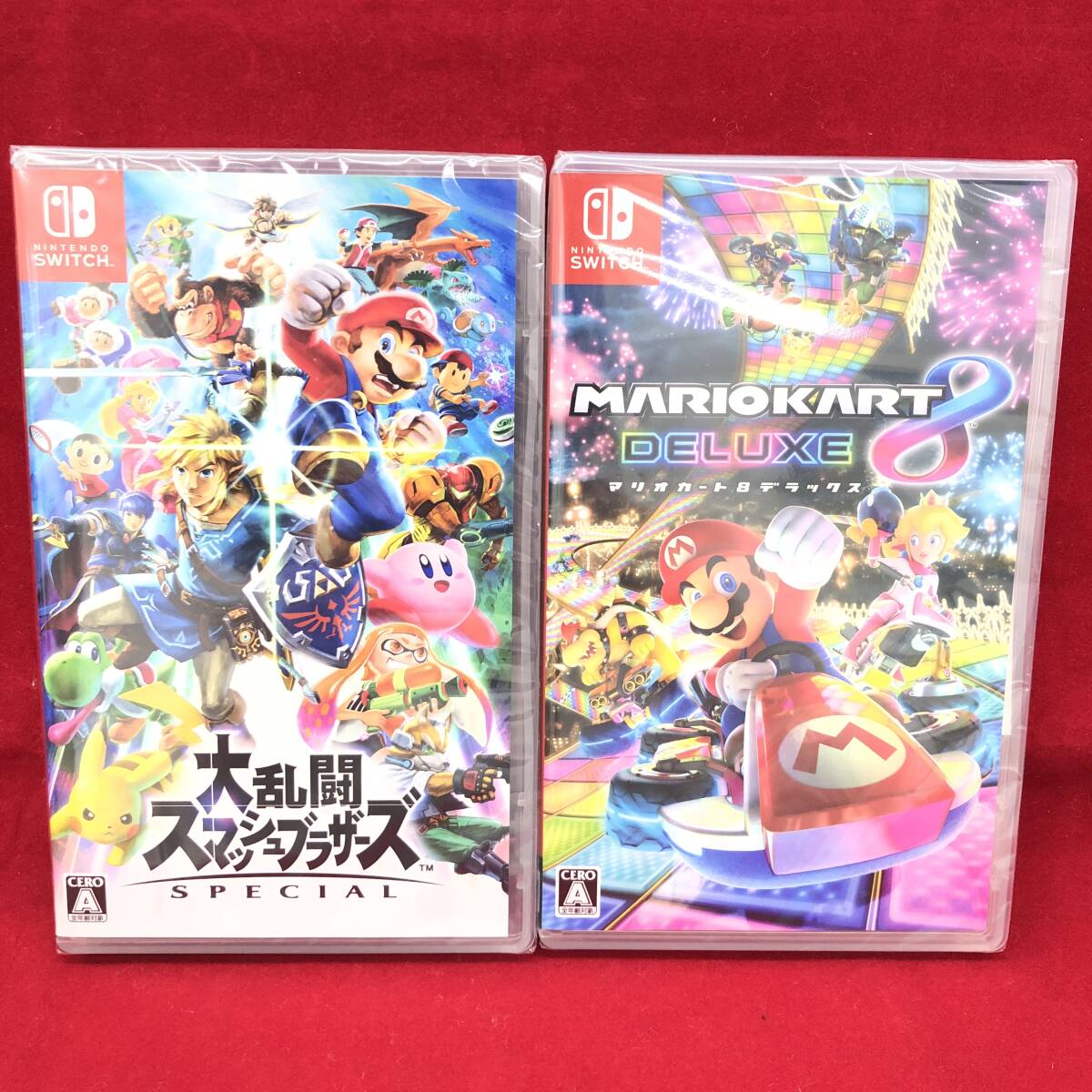 【未使用】 未開封/Switchソフト2本セット【大乱闘スマッシュブラザーズ SPECIAL/マリオカート8 デラックス/Nintendo Switch】1円～/送料無料 (M300)の落札 ...