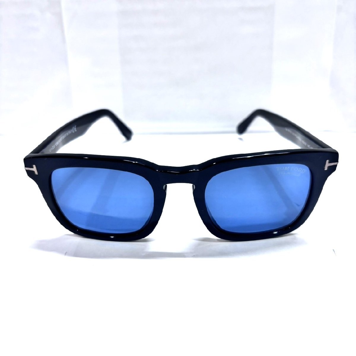 【やや傷や汚れあり】【MYT3249】TOM FORD サングラス ブラックカラー TF751 トムフォード アイウェア コレクション メンズ ...