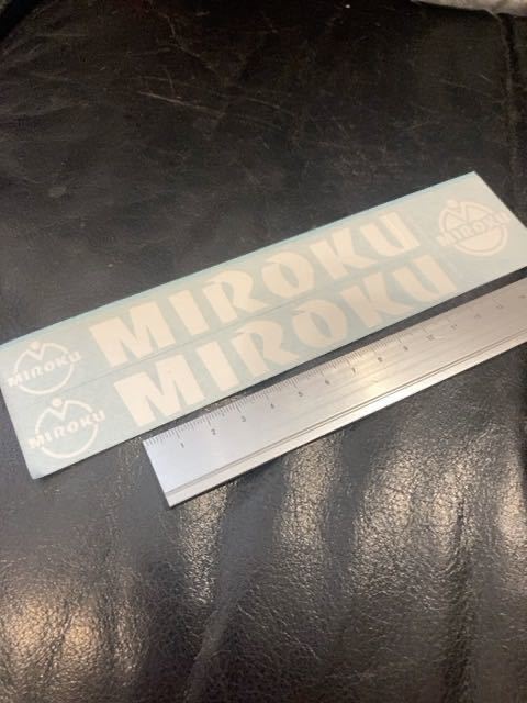 【未使用】MIROKU デカール】ミロク製作所 15x2cm 2枚:白: 散弾銃 ライフル 狩猟 射撃 シューティング ハンティング 猟友会 A-Bolt X-Bolt MSS20の落札情報 ...