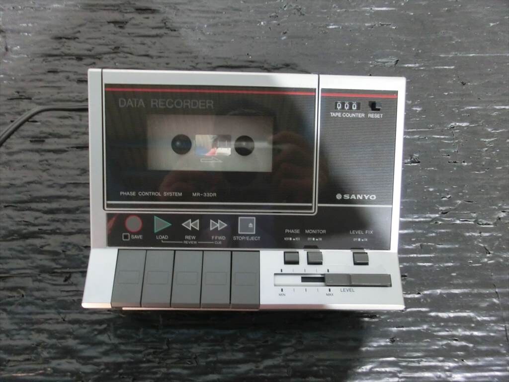 【やや傷や汚れあり】T【B7-73】【60サイズ】 SANYO サンヨー 三洋電機/MR-33DR データレコーダー/通電可/ジャンク扱いの ...