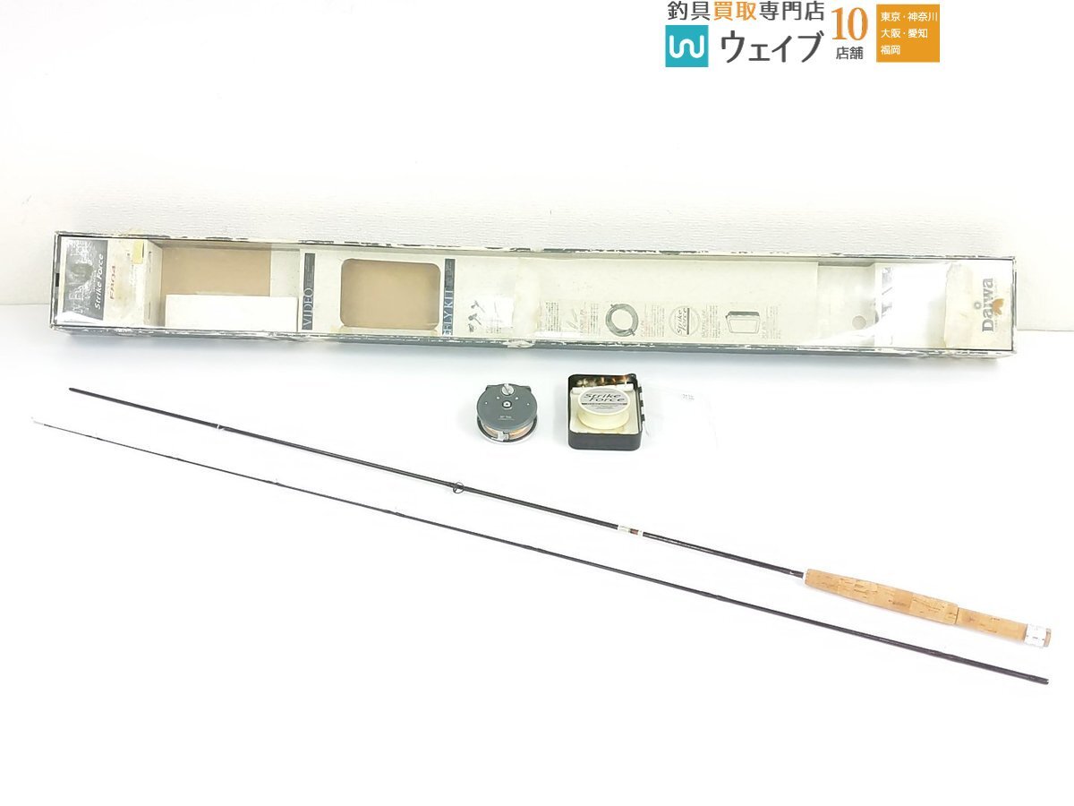 【やや傷や汚れあり】ダイワ ストライクフォース F804 キット フライロッド＆リールセットの落札情報詳細 - Yahoo!オークション落札 ...