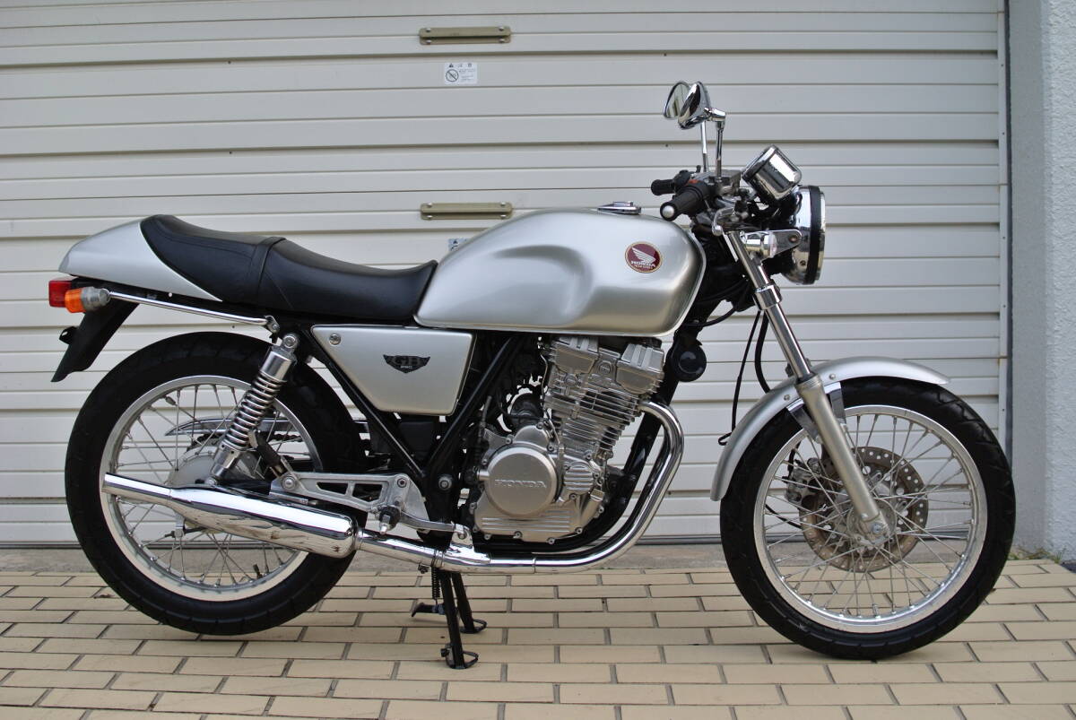 【やや傷や汚れあり】ホンダ GB250 クラブマン MC10型式 1993年以降P型 社外キャプトンマフラー サイドミラー他 セル一発始動OK ...