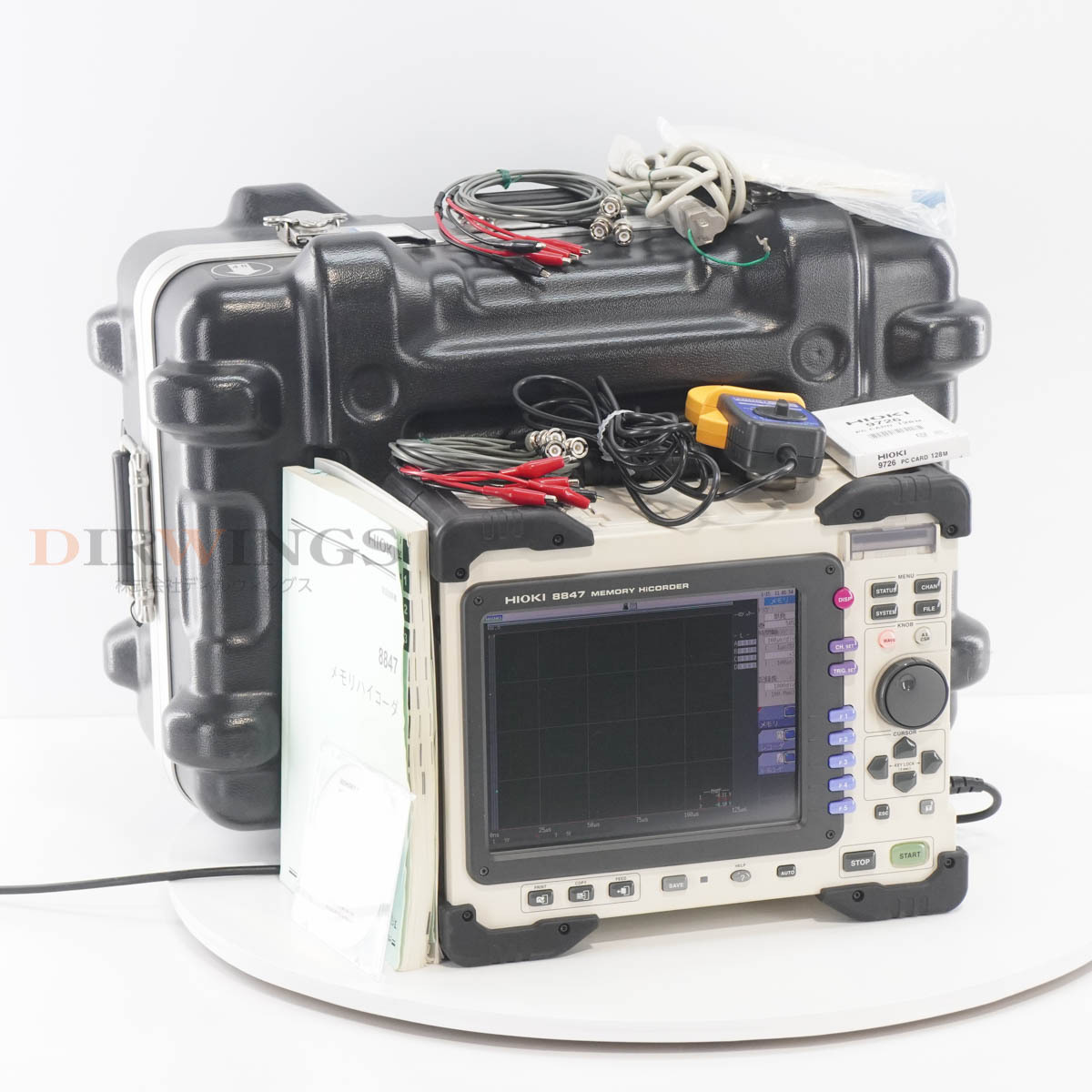 【傷や汚れあり】中古 HIOKI 8860-50 MEMORY HiCORDER 通電のみ確認済み 動作不明 ジャンク品 送料無料の落札情報 ...