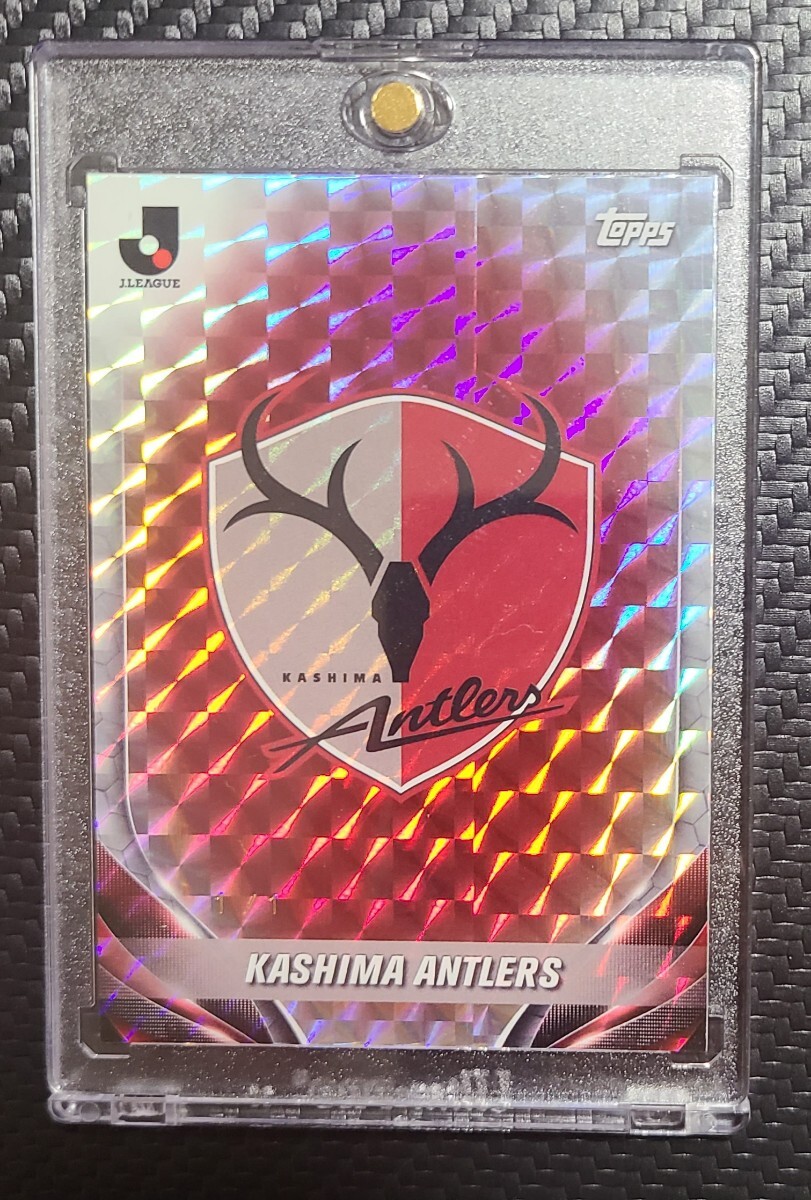 【目立った傷や汚れなし】1/1 Topps Jリーグ フラッグシップ 2024 鹿島アントラーズ チームロゴ J League Kashima Antlers 1枚限定の落札情報詳細 ...