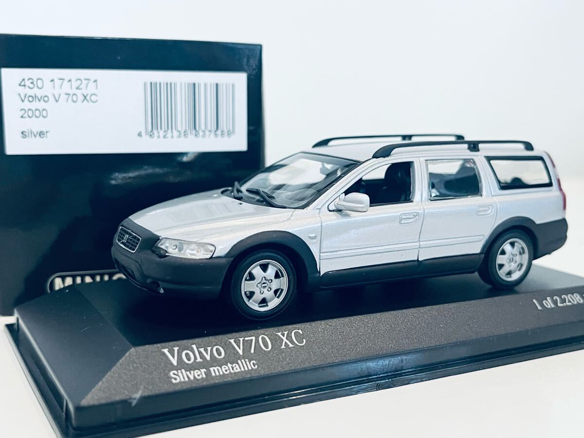 【目立った傷や汚れなし】【送料無料】1/43 Minichamps VOLVO ボルボ V70 XC 2000 Silverの落札情報詳細 - Yahoo!オークション落札価格検索 オークフリー