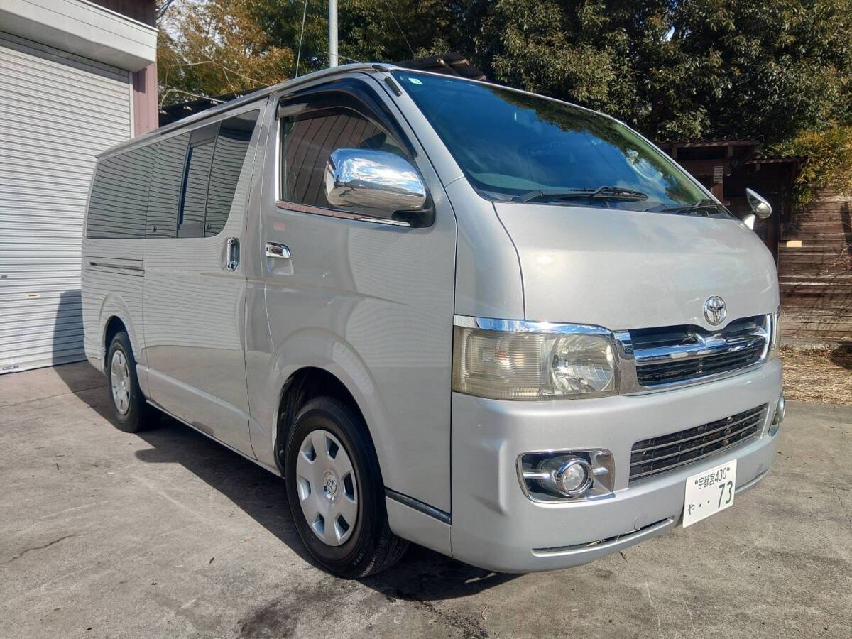 【走行距離 394,000 km】トヨタ 200系 ハイエース バン スーパーGL 4WD ディーゼルターボ 触媒無し NOx・PM適合 ETC付の落札情報詳細 - Yahoo!オークション ...