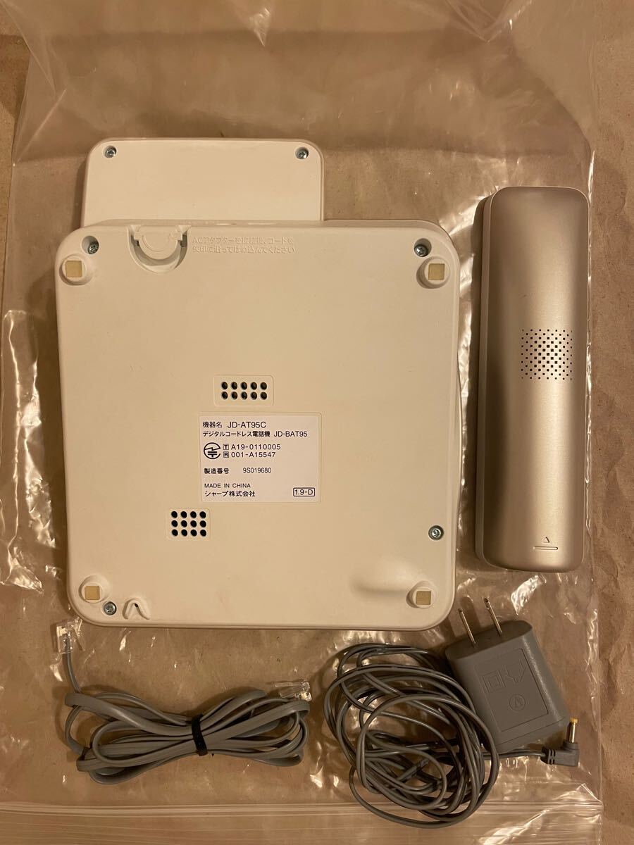 【やや傷や汚れあり】P272 SHARP シャープ 電話機 コードレス電話機 JD-AT95の落札情報詳細 - Yahoo!オークション落札価格検索 オークフリー