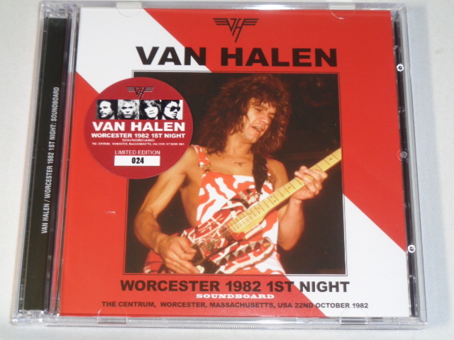 【やや傷や汚れあり】VAN HALEN/WORCHESTER 1982 1ST NIGHT(SOUNDBOARD)2CDの落札情報詳細 - Yahoo!オークション落札価格検索 オークフリー