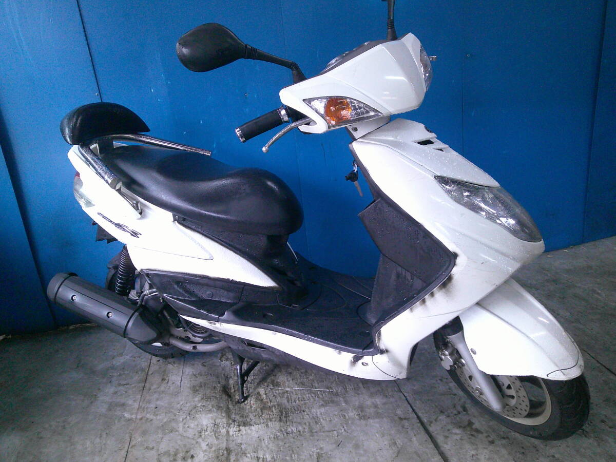 【やや傷や汚れあり】YAMAHA シグナス125X-2 白 エンジン始動確認 自賠責保険で乗れます 半額配送キャンペーン 現状渡し諸経費￥0- 横浜 P-Yard 045-507-6300の ...
