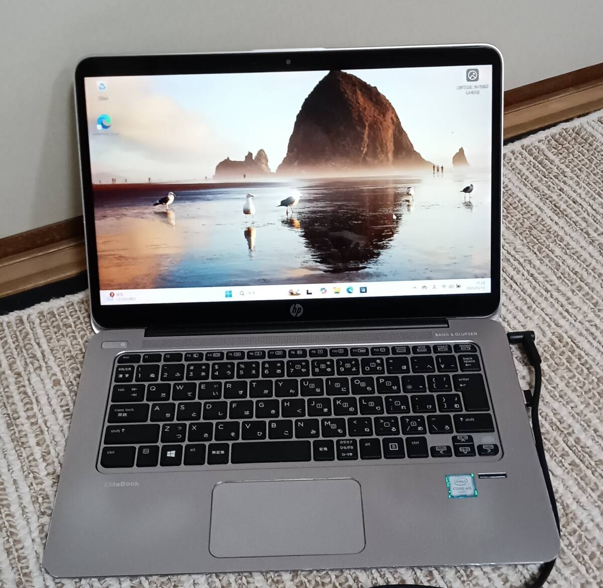 【目立った傷や汚れなし】1円スタート HP Elite Book G1 Core m5-6Y54/8GB/256GB SSD/Windows ...