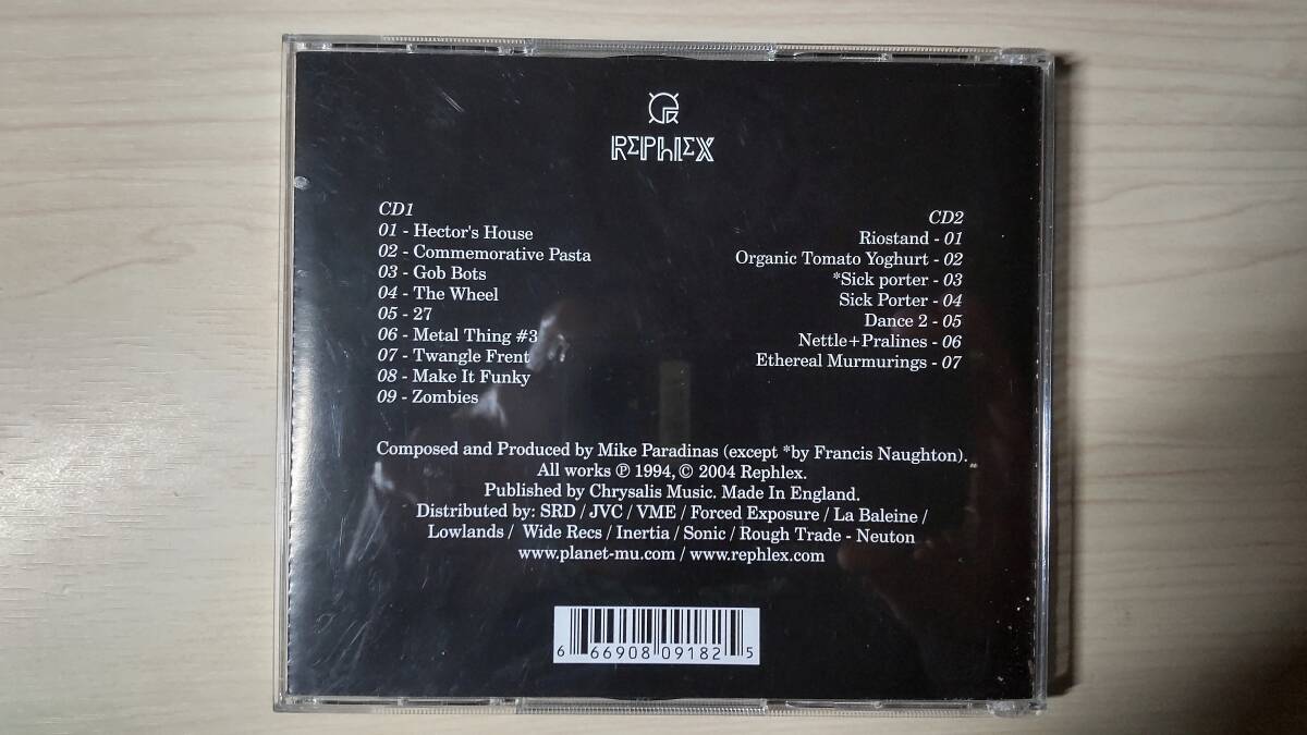【やや傷や汚れあり】μ-ziq Bluff Limbo Rephlex 2CD 2004年再発 輸入盤 送料185円 Mike ...