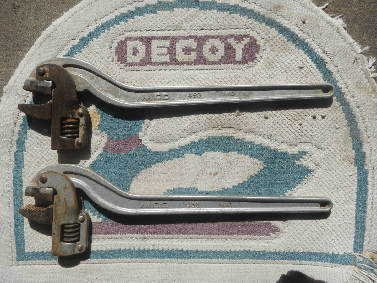 【傷や汚れあり】【パイプレンチ】MCC コーナーレンチ アルミ 450 ALAD CAP 1～2 2本セット 中古 送料無料ですの落札情報詳細 - Yahoo!オークション落札価格検索 オークフリー