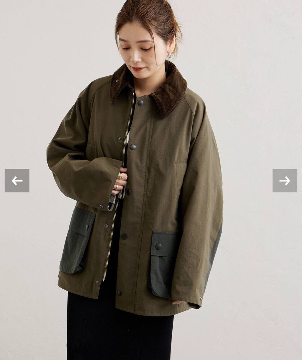 【未使用】24AW【未使用】BARBOUR×JOURNAL STANDARD別注 MULTI COLOR OS BEDALE ビデイル カーキ ...