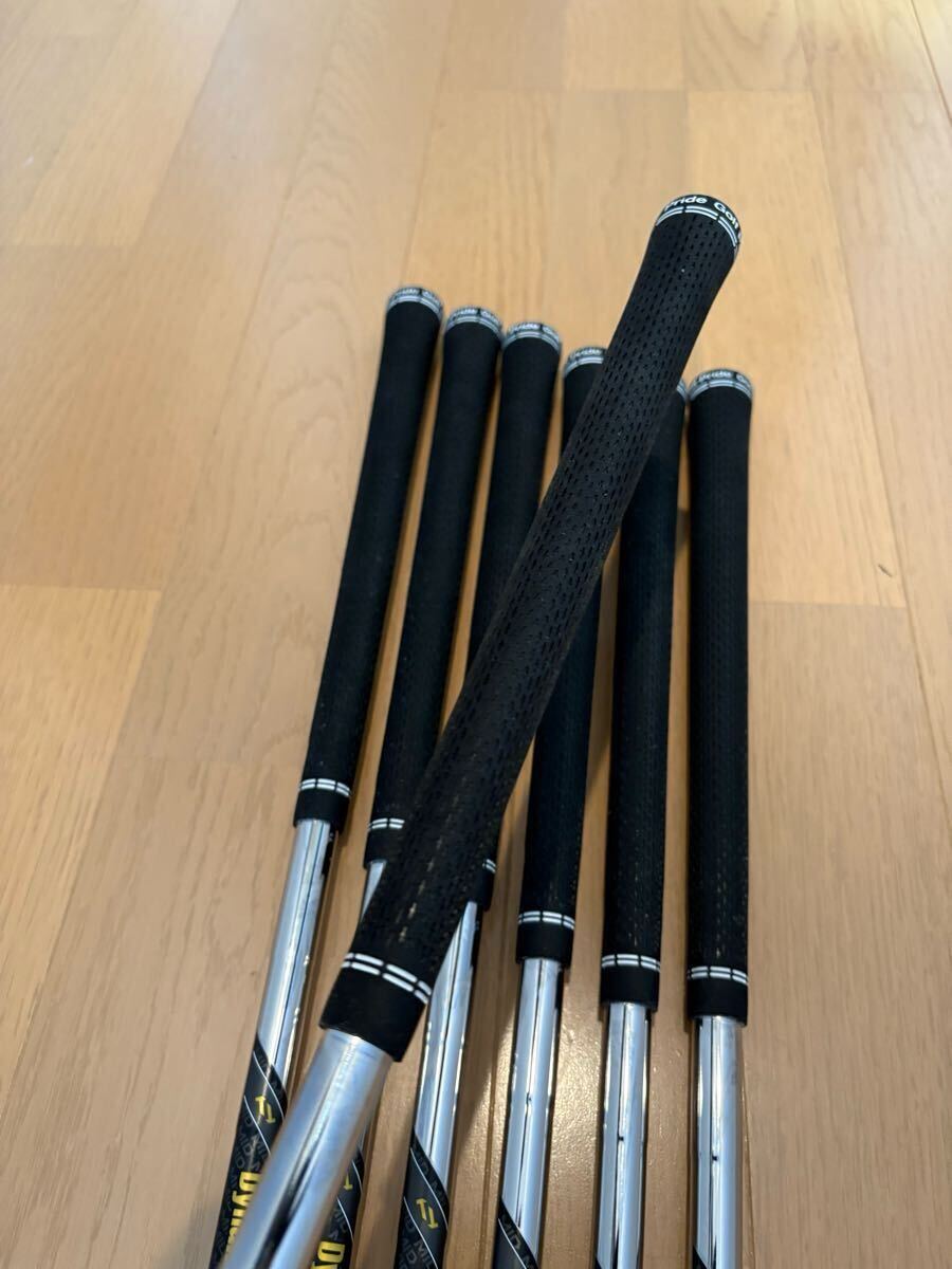 【やや傷や汚れあり】三浦技研 ミウラ CB-302 アイアン 5〜PW GW 7本セット D/G MID 115 S200 DG ダイナミックゴールド ヘッドカバー付き MIURA GIKEN ...