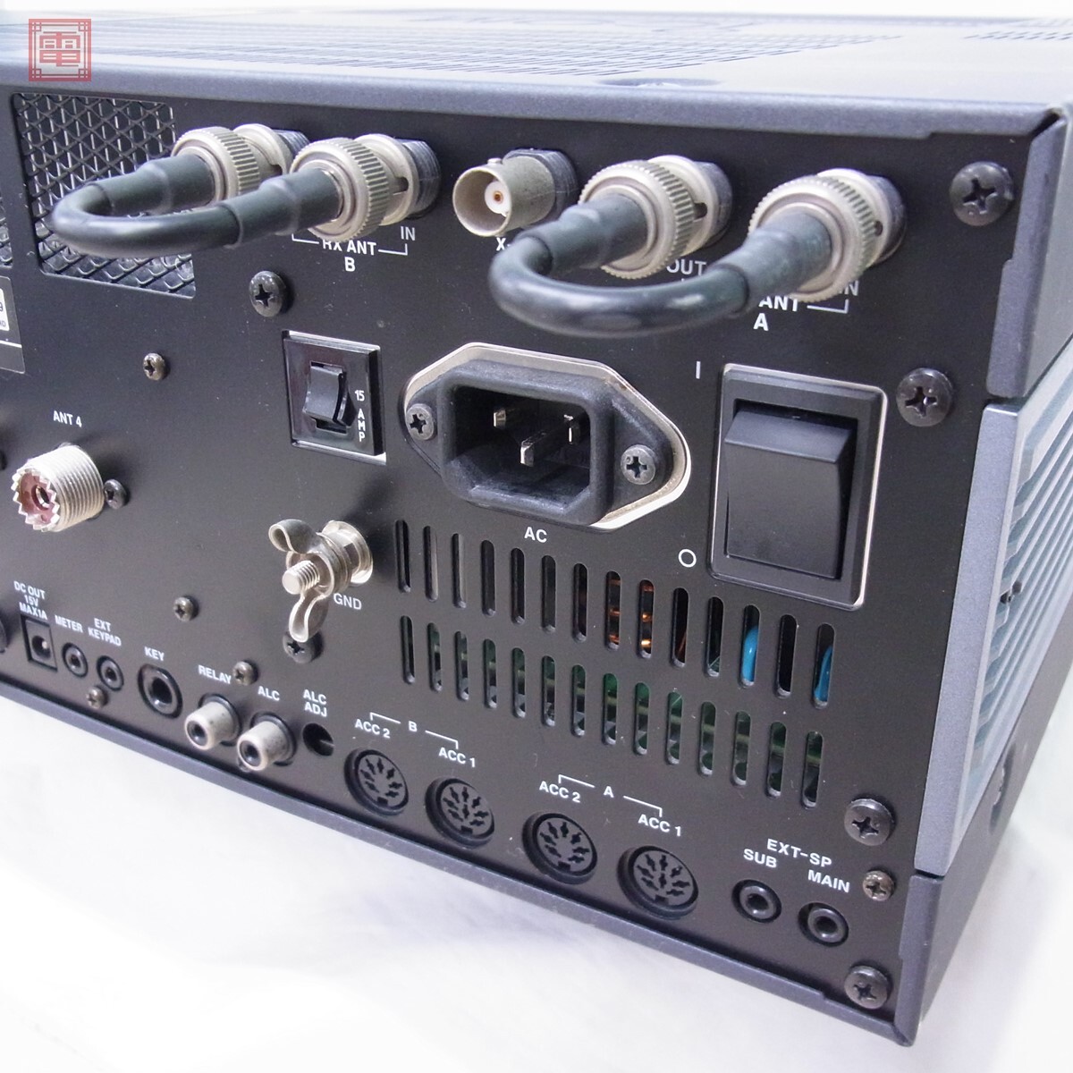 【目立った傷や汚れなし】アイコム IC-7800 HF帯/50MHz 200W 取説付 ICOM【SEの落札情報詳細 - Yahoo ...