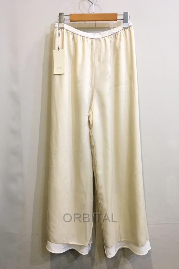 【未使用に近い】二子玉) DES PRES デプレ 23AW 未使用 ライトダブルクロス リラックスパンツ ホワイト 36 イージーパンツ 定価￥23,100-の落札情報詳細 - Yahoo ...