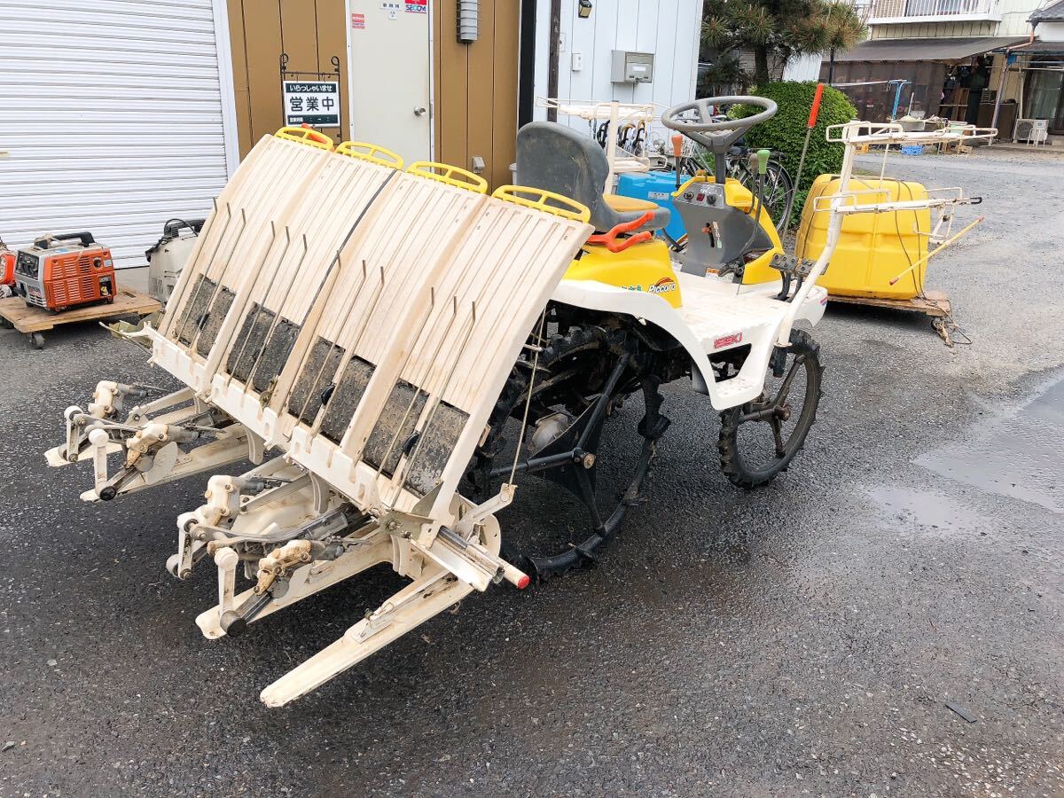 【傷や汚れあり】中古 ISEKI イセキ 乗用 田植機 PP4-S Piccoro ピッコロ さなえ 田植え機 4条植え ガソリンエンジン 農業機械 農機具 茨城 0504え2 M外 自の落札 ...