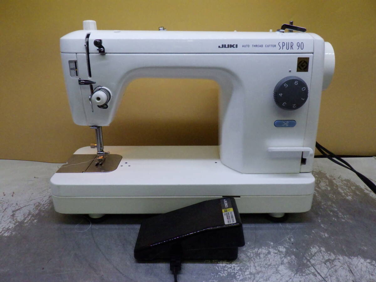 【やや傷や汚れあり】A710# 動作品 JUKI MODEL TL-90 SPUR 90 ジューキ ミシン ハンドクラフト 手工芸 フットペダル付きの落札情報詳細 - Yahoo!オークション ...