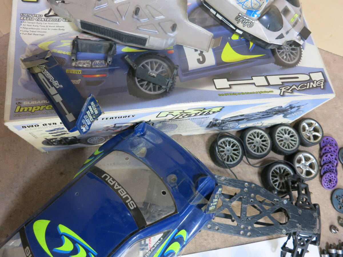 【全体的に状態が悪い】HPI Racing RS4 ラリー Rally ラジコン 1/10 レーシング シャーシ ジャンクの落札情報詳細 ...