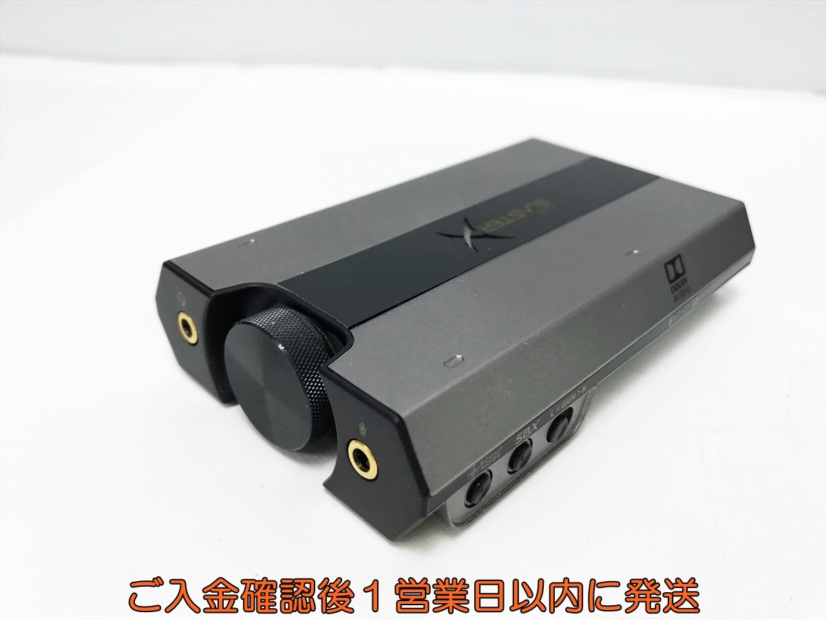 【傷や汚れあり】【1円】Creative Sound BlasterX G6 ポータブル ハイレゾ対応 ゲーミング USB DAC PC PS4 Switch SBX-G6 未検品ジャンク ...