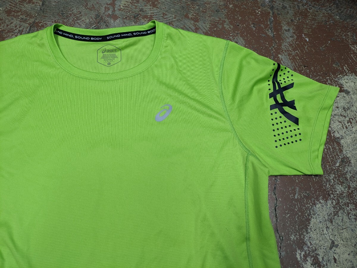 【やや傷や汚れあり】asics アシックス dry 半袖 tシャツ ネオンカラー L 八e1の落札情報詳細 - Yahoo!オークション落札 ...