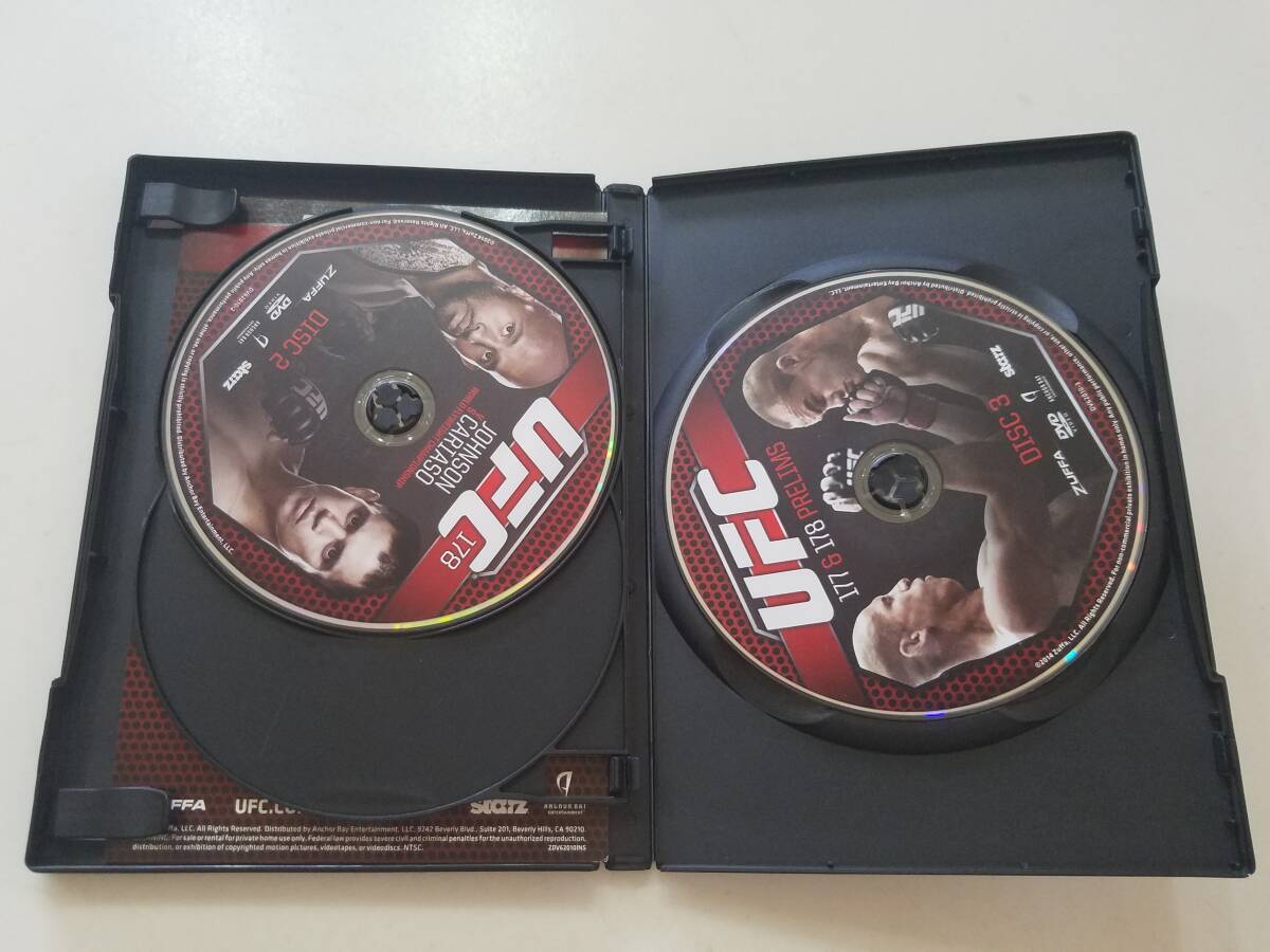 【傷や汚れあり】【(インポート)輸入盤中古DVD 総合格闘技 Ufc 177/178 (3枚組) Ultimate Fighting ...