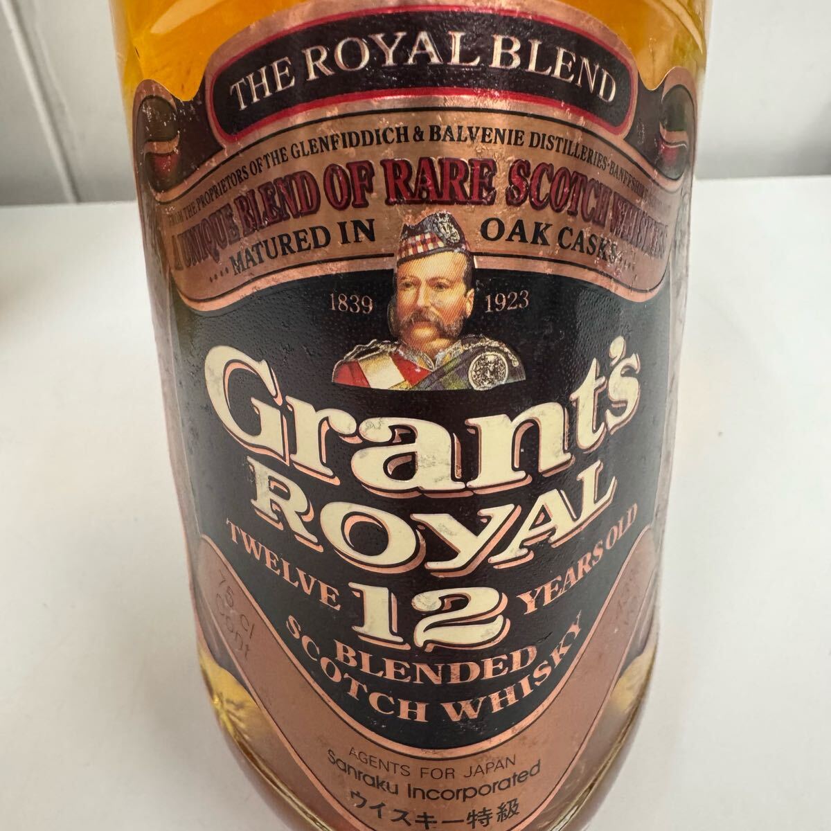 【未使用】未開栓 ウイスキー グランツ ロイヤル 12年 Grants Royal 750ml 43% 箱付きの落札情報詳細 - Yahoo!オークション落札価格検索 オークフリー