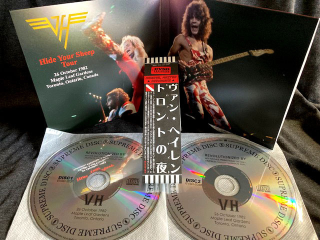 【未使用】 Van Halen - トロントの夜 1982 Toront Night : Empress Valley プレス2CD見開き紙ジャケットの落札情報詳細 - Yahoo ...