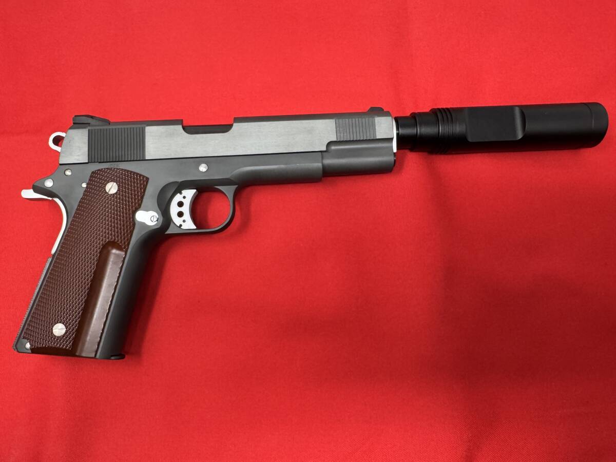 【目立った傷や汚れなし】送料無料 WA【ウエスタンアームズ】 スネークマッチ1911 FCW製サイレンサー付き メタルギア MGS3の落札情報 ...