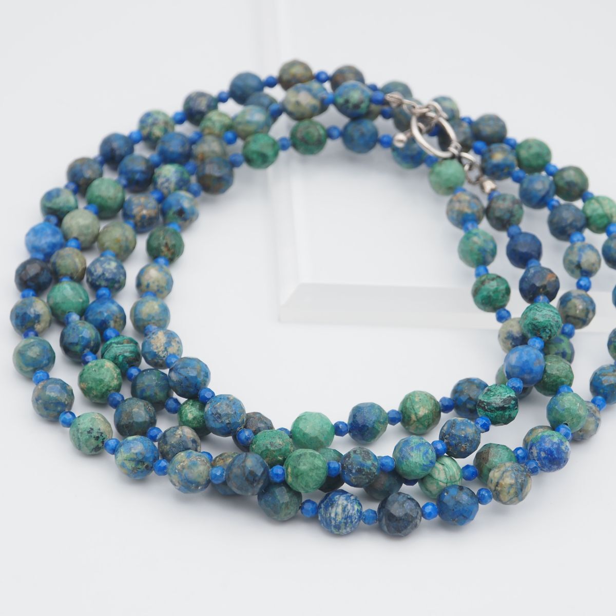 【やや傷や汚れあり】J765 アズロマラカイト 925刻印 ロング ネックレス デザイン シルバー ヴィンテージの落札情報詳細 - Yahoo!オークション落札価格検索 オークフリー