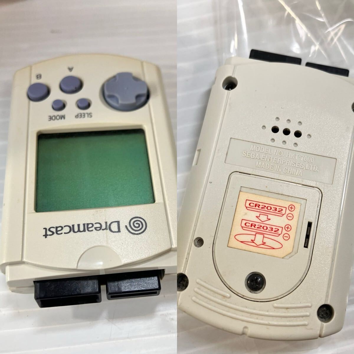 【未使用に近い】ドリームキャスト HKT-3000 SEGA セガ DC ドリキャス Dreamcast コントローラー DreamCast ビジュアルメモリー HKT-7700 HKT ...
