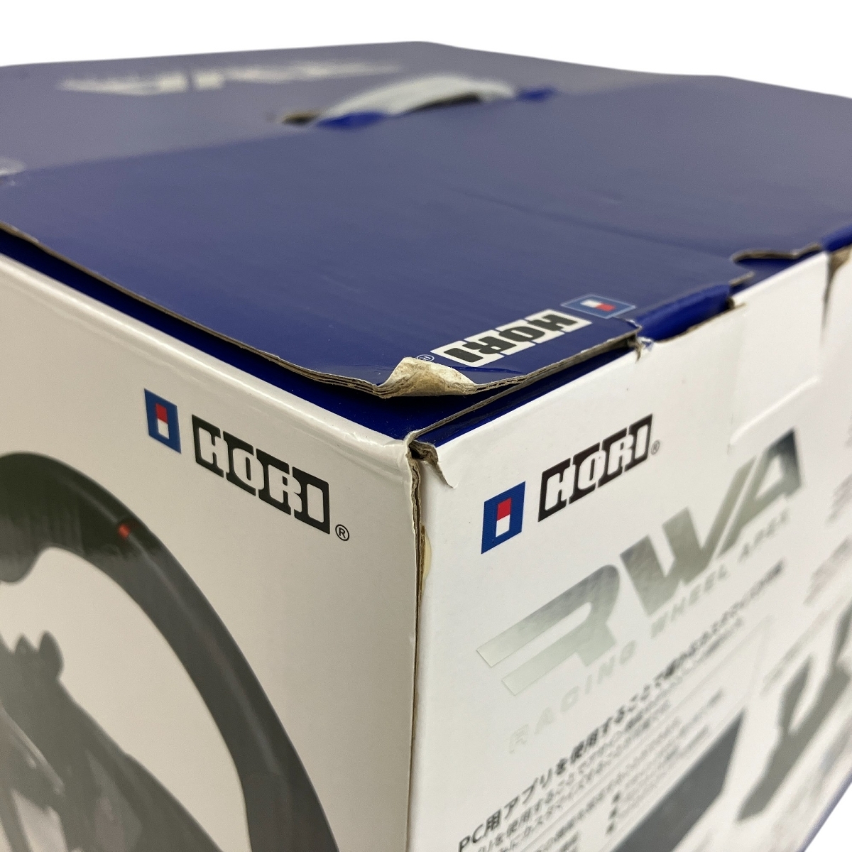 【やや傷や汚れあり】HORI SPF-004 RWA RACING WHEEL APEX ハンドル コントローラー PS4 PS5 PC 対応 ...