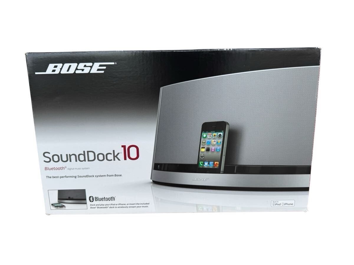 【目立った傷や汚れなし】美品 全額返金保証付 BOSE SoundDock 10 digital music system ボーズ スピーカー ...