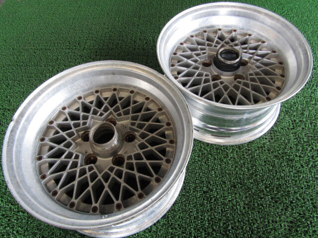 【全体的に状態が悪い】B5650 HEROES RACING ヒーローズ レーシング 15インチ 7J-3 114.3-5H 深リム マイナス設定 2本 旧車 カスタムサイズの落札情報詳細 ...