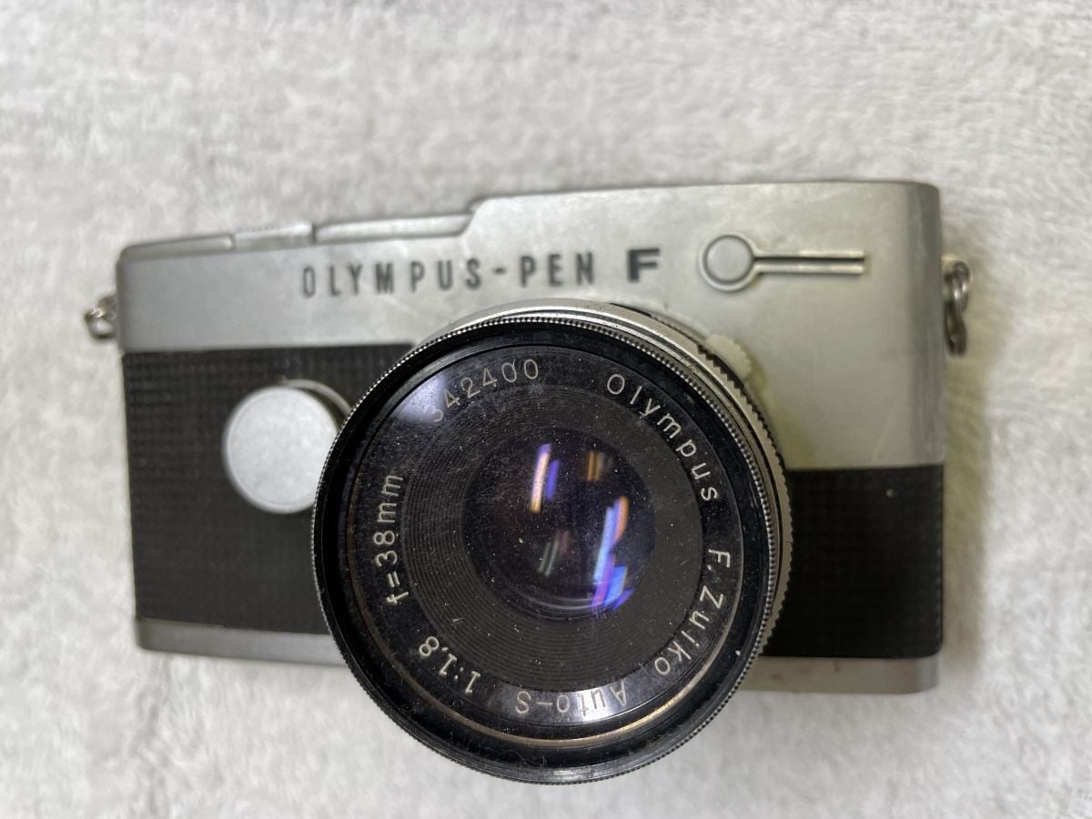 【やや傷や汚れあり】OLYMPUS-PEN F/1:1.8 f=38mmの落札情報詳細 - Yahoo!オークション落札価格検索 オークフリー